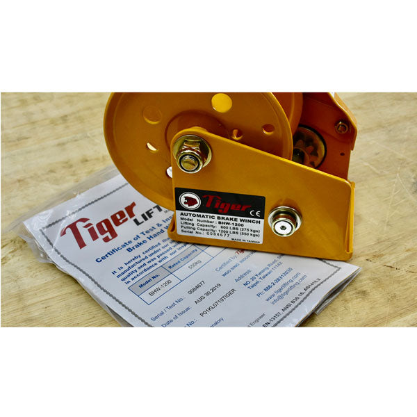 Tiger BHW-N Brake Hand Winch - Noiseless | Lifting365