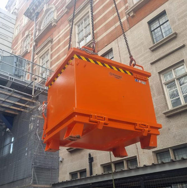 Eichinger® Crane and Forklift Drop-Bottom Skip | Lifting365