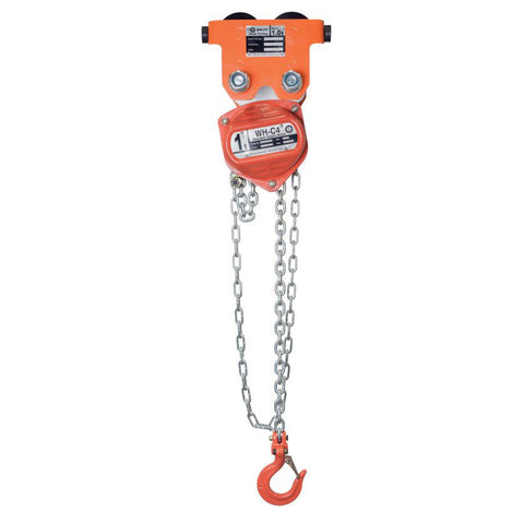 1 Ton William Hackett Combined Chain Hoist and Push Trolley– Lifting365