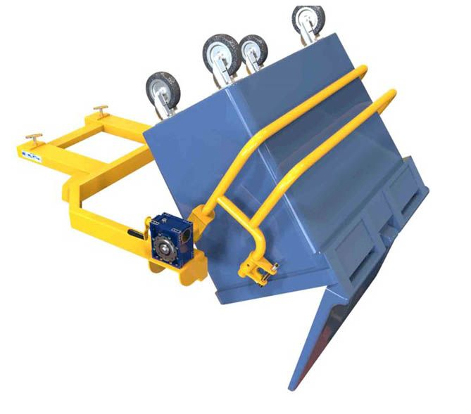 Forklift Large Wheelie Bin Rotator | Lifting365