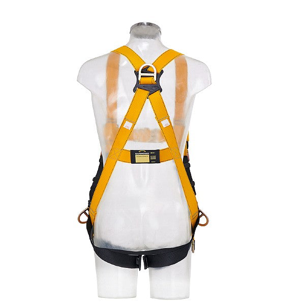 Guardian Series 4-Point Full Body Harness with Pass-Through Buckles ...