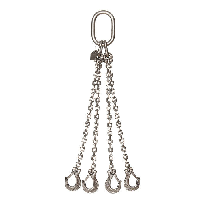 3.25 Ton Cromox Stainless Steel Four Leg Chain Sling with Clevis Sling ...