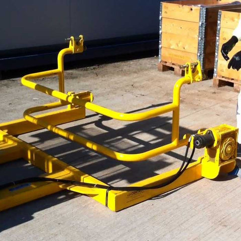 Forklift Large Wheelie Bin Rotator - Hydraulic | Lifting365