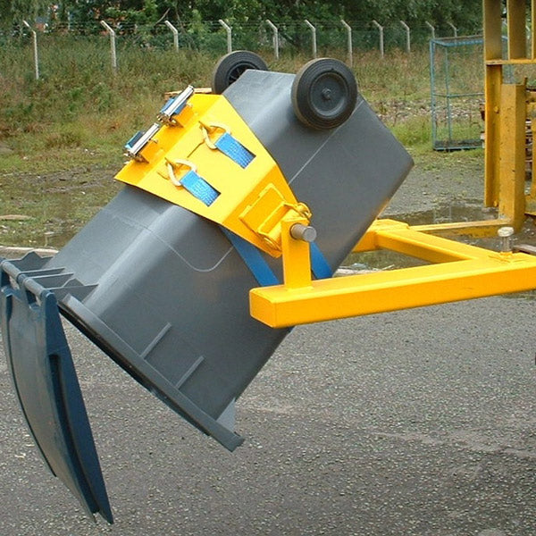 Forklift Wheelie Bin Rotator | Lifting365