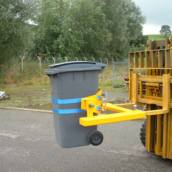 Forklift Wheelie Bin Rotator | Lifting365