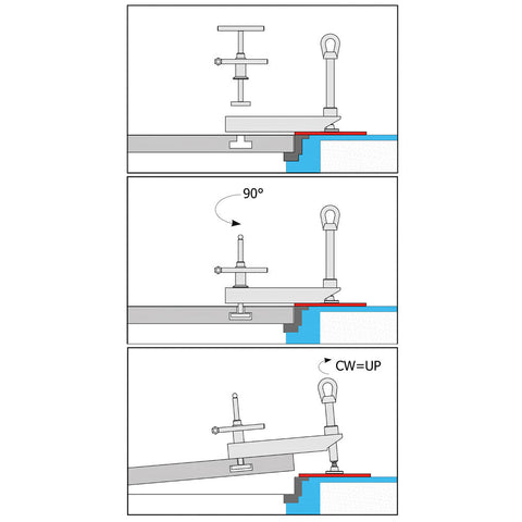 Italifters ES1 Screw Extractor for Manhole Cover Lifters | Lifting365