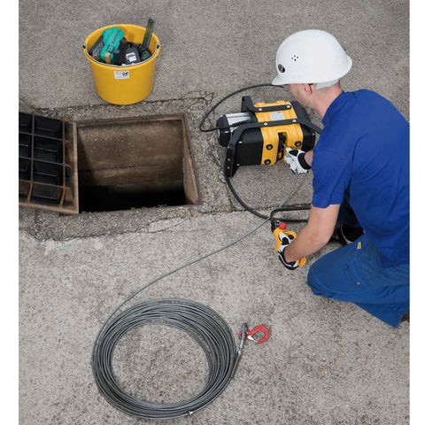 Yale Mtrac Mini Endless Electric Wire Rope Winches | Lifting365